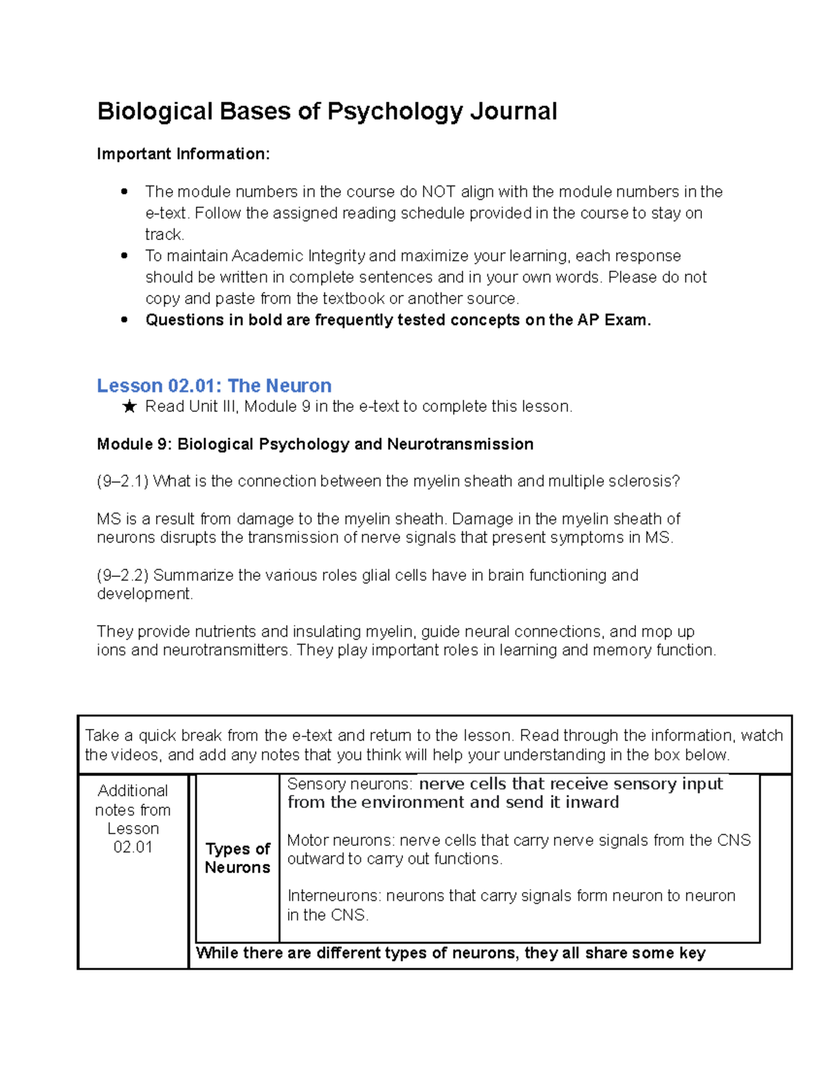 Biological bases of psychology journal - Biological Bases of Psychology ...