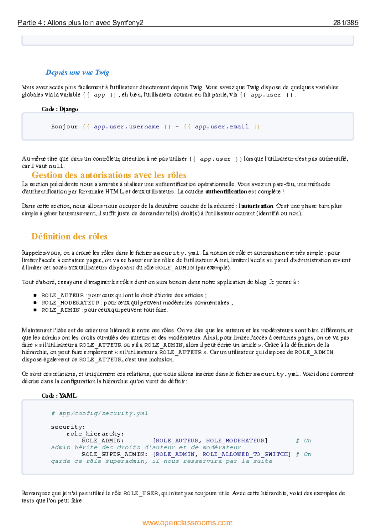 517569 developpez votre site web avec le framework symfony 2 281 384 - Depuis une vue Twig Vous ...