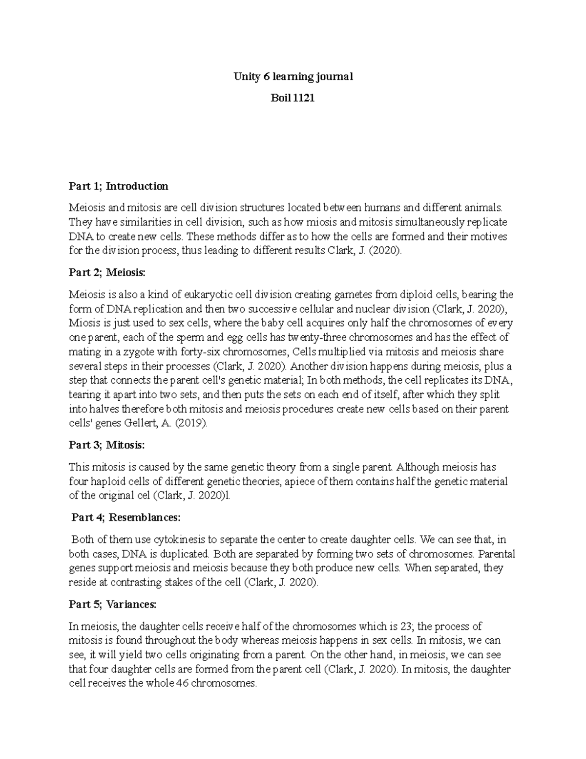 Unity 6 learning journal - Unity 6 learning journal Boil 1121 Part 1 ...