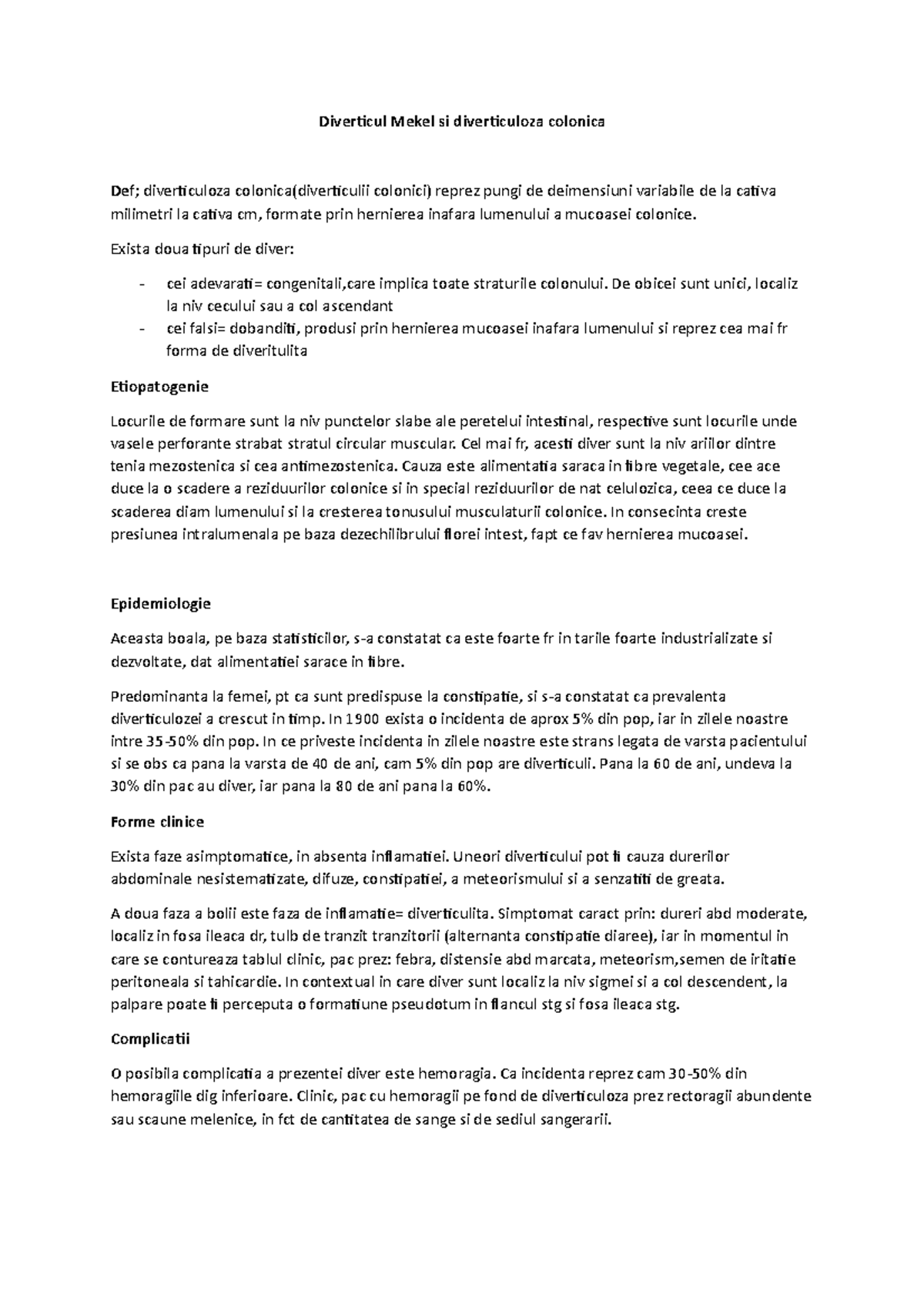 Curs 2 - Diverticul-Mekel-si-diverticuloza-colonica - Diverticul Mekel ...