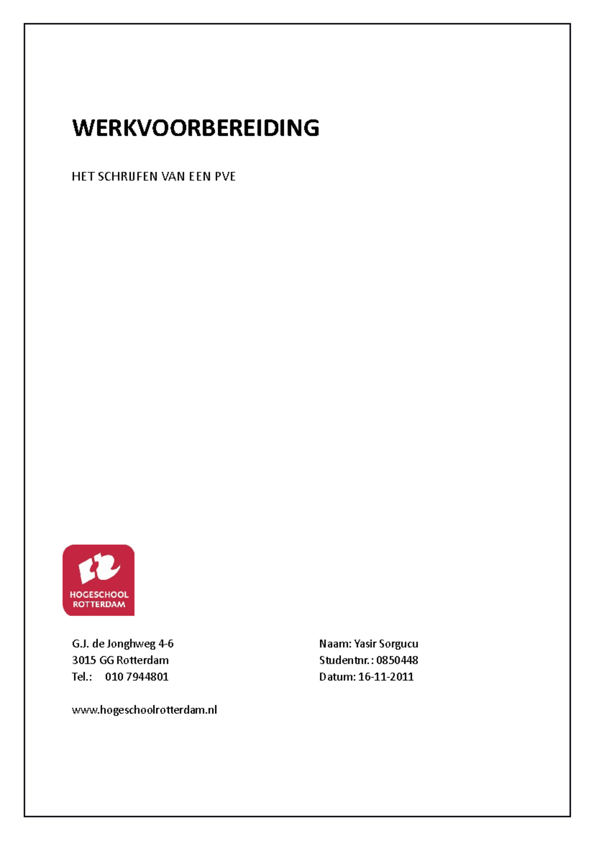 Verplichte Opgaven - Programma Van Eisen Opstellen Voor Je Eigen Huis ...