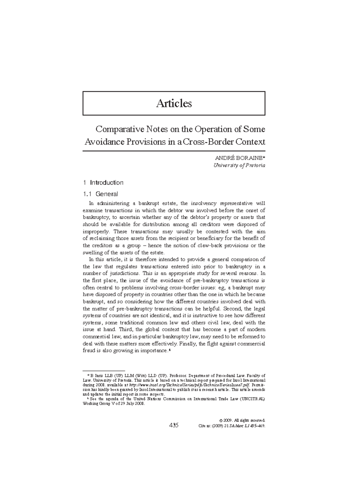 Article Boraine Comparative - Articles Comparative Notes on the ...