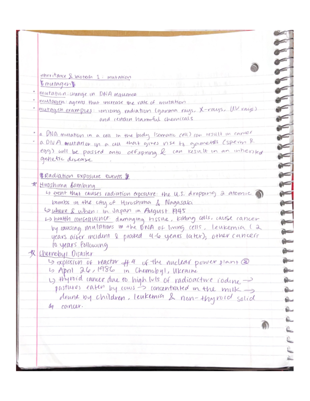 Unit 7 Inheritance - Unit 7 material for BIO202 - BIO 202 - Studocu