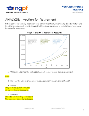Interactive (Bummer Insurance Game) - NGPF Activity Bank Insurance ...