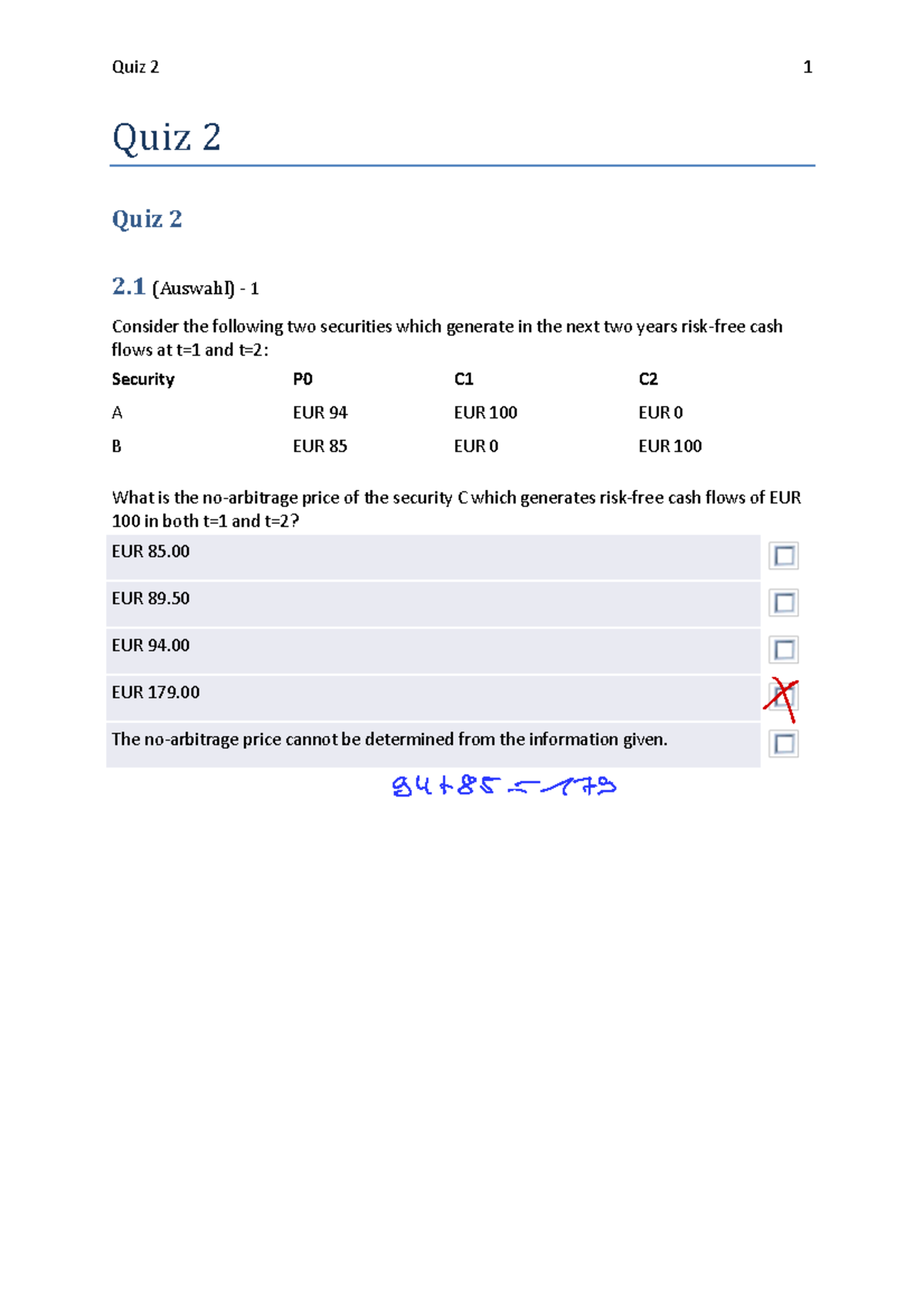 Quiz 2 Lösungen Warning Tt Undefined Function 32 Warning Error During Font Loading 8607