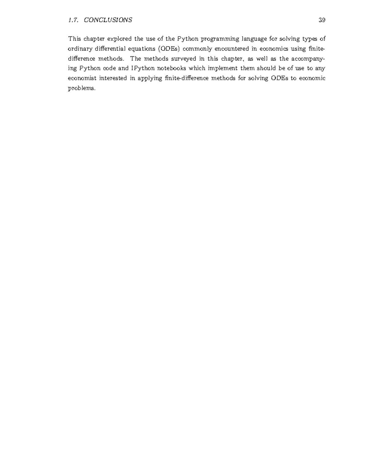 Essays in Computational 14 - 1. CONCLUSIONS 39 This chapter explored the use of the Python - Studocu