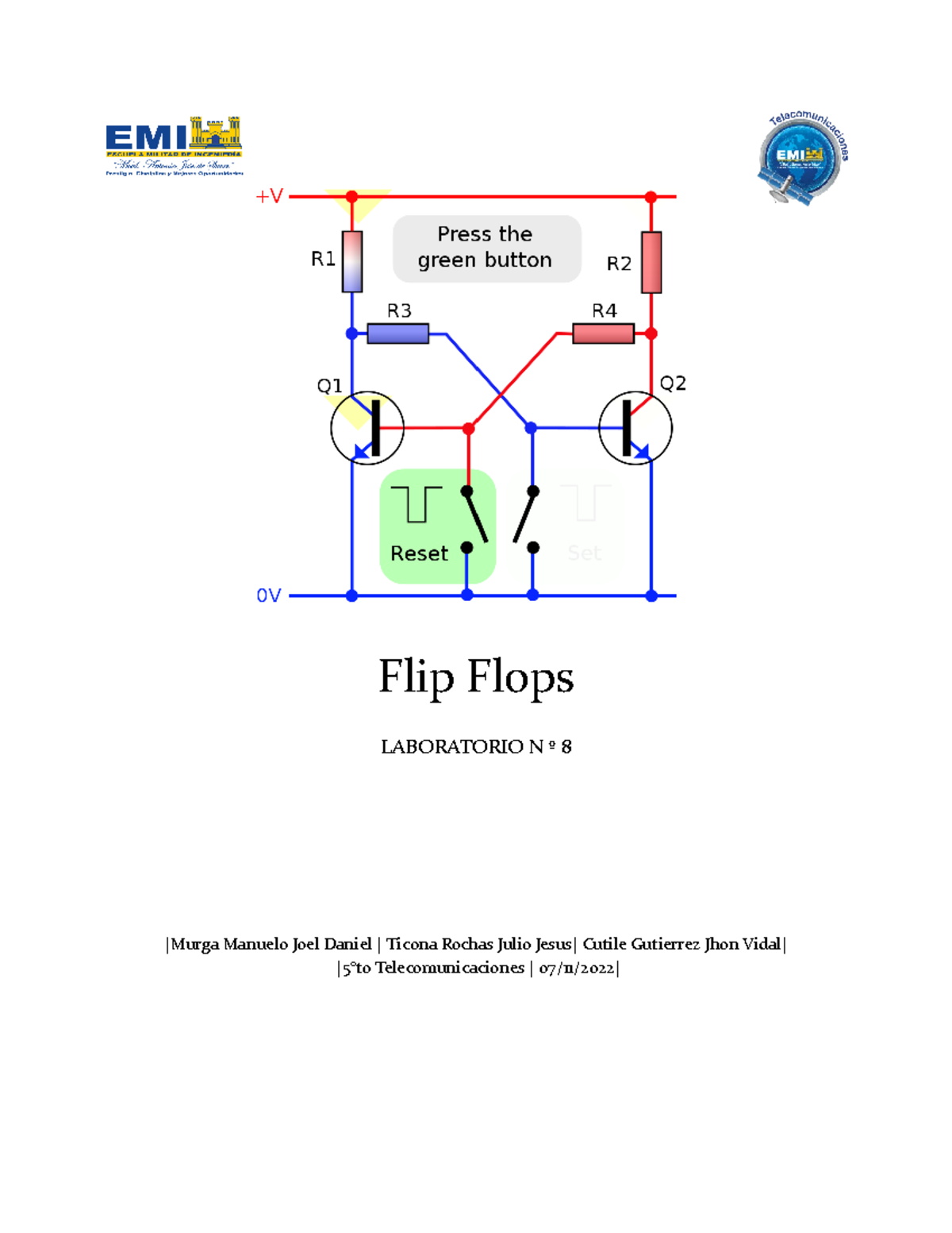 Flip Flops - Laboratorio Flip Flop no explicado, solo imagen - Flip ...