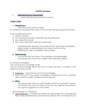 Acyfar Critique - Ethics - DLSU - Studocu