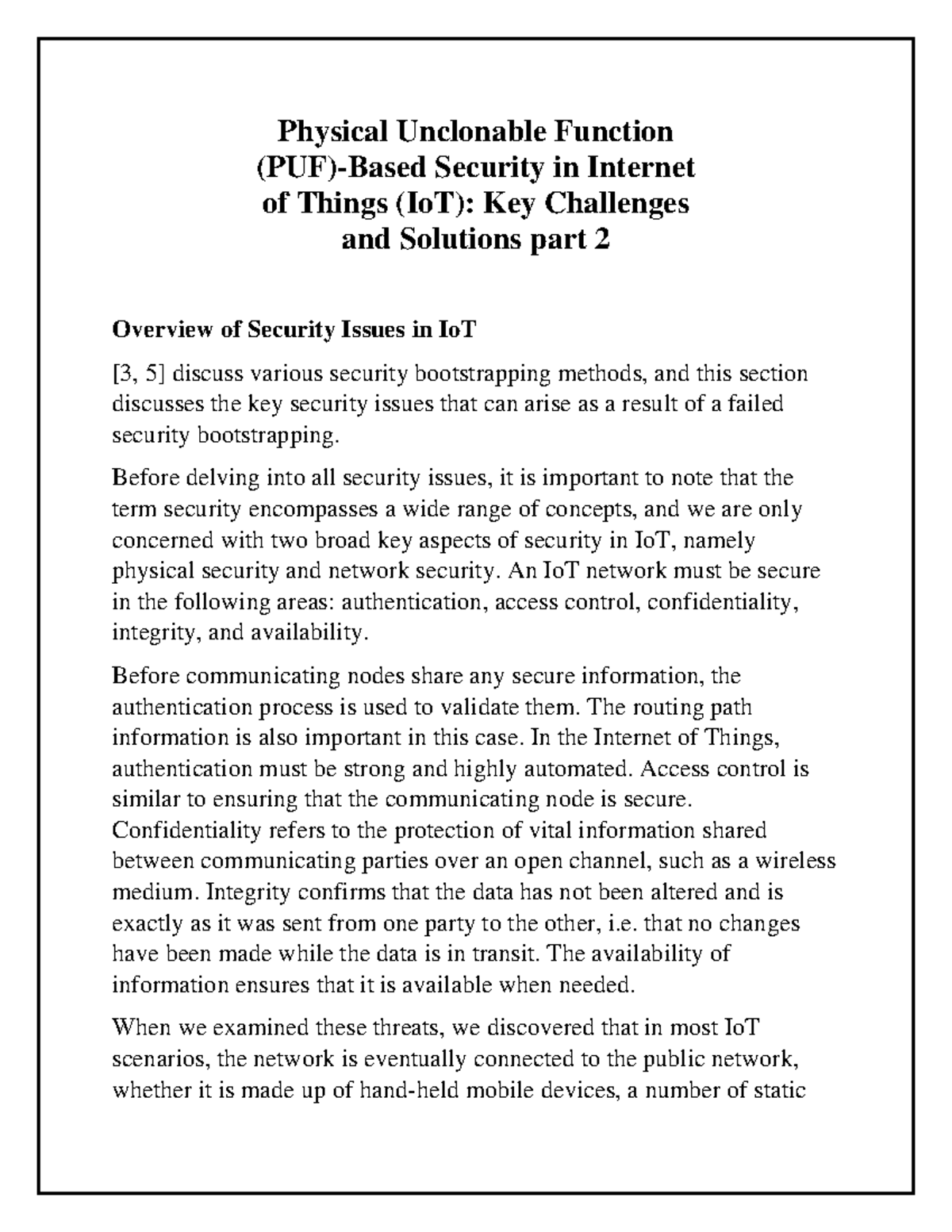 Physical Unclonable Function part 2 - Physical Unclonable Function (PUF ...