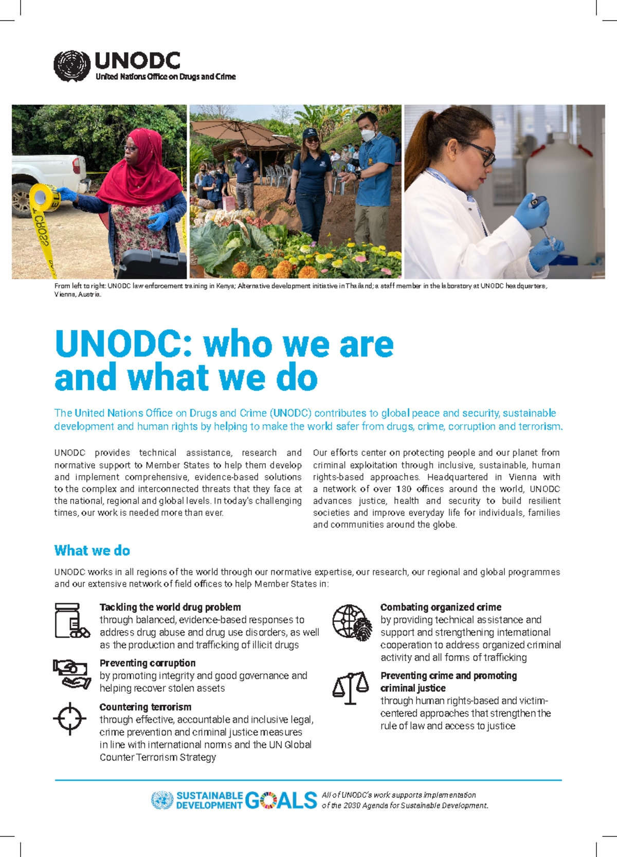 Unodc-at-a-glance Print - UNODC: who we are and what we do The United ...