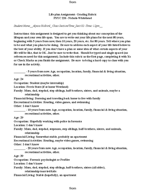 Kami Export - BIO CH01 Chapter Test - Chapter 1 Test Chapter Test 1 The ...