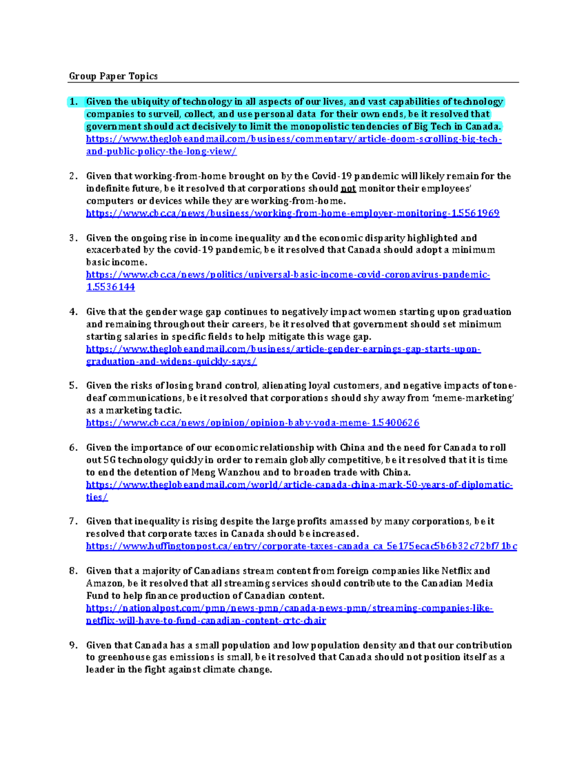 Group Paper assignment - ADMS 1010 - NYU - Studocu