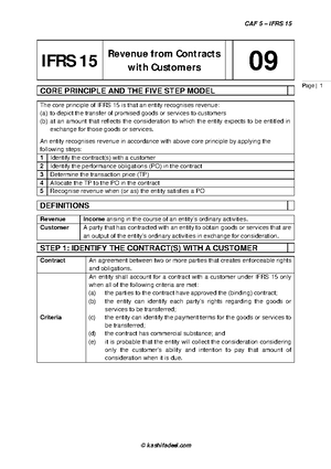 IFRS 15 - Illustrative examples [1 - 40] - IFRS 15 Revenue from ...