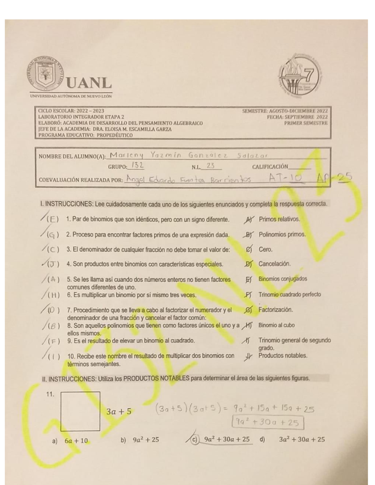 E2 LAB INT MYGS G132 NL 23 - Desarrollo del Pensamiento Algebraico ...