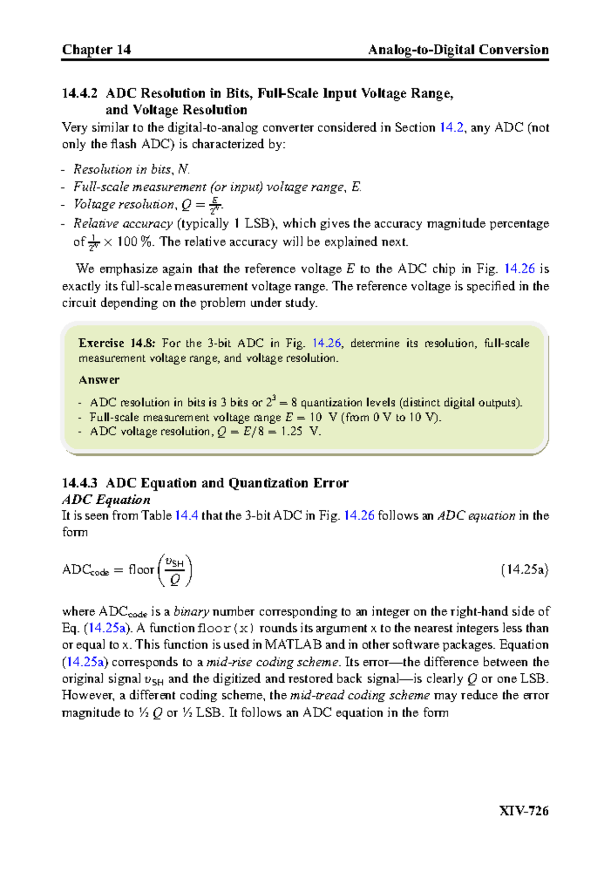 Practical Electrical Engineering-247 - 14.4 ADC Resolution in Bits, Full-Scale Input Voltage ...