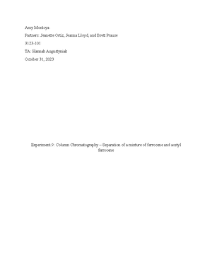 Experiment 6: Steam Distillation of Orange Oil - Amy Montoya Partners ...