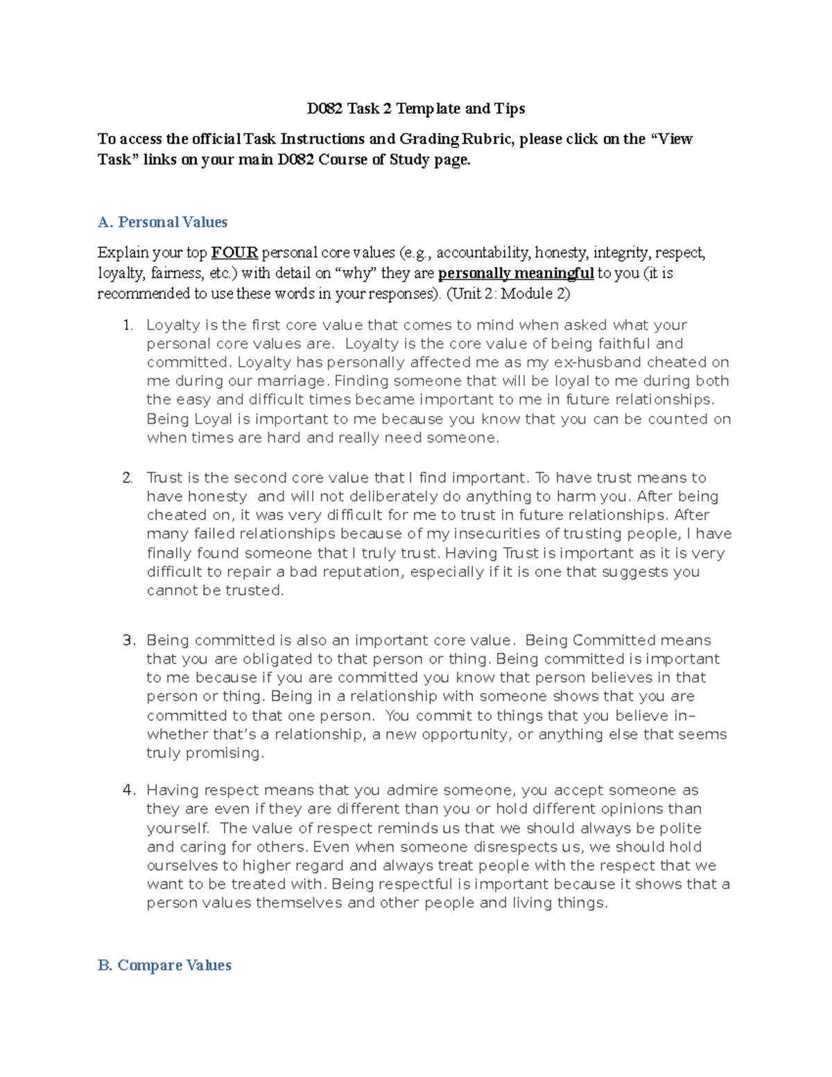 D082 Task 2 Template and Tips 0522 - D082 - WGU - Studocu