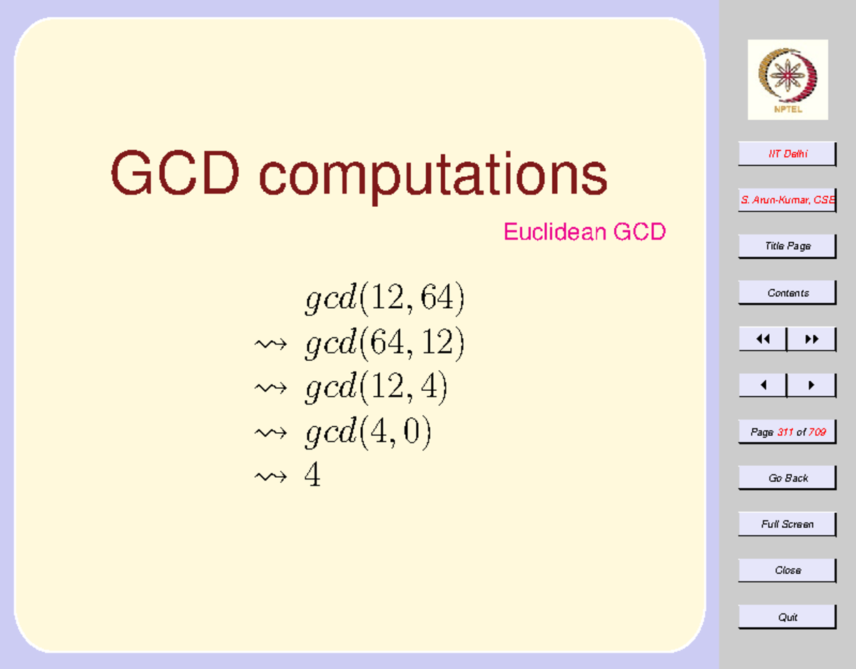 Introduction to Computer Science-32 - IIT Delhi S. Arun-Kumar, CSE ...