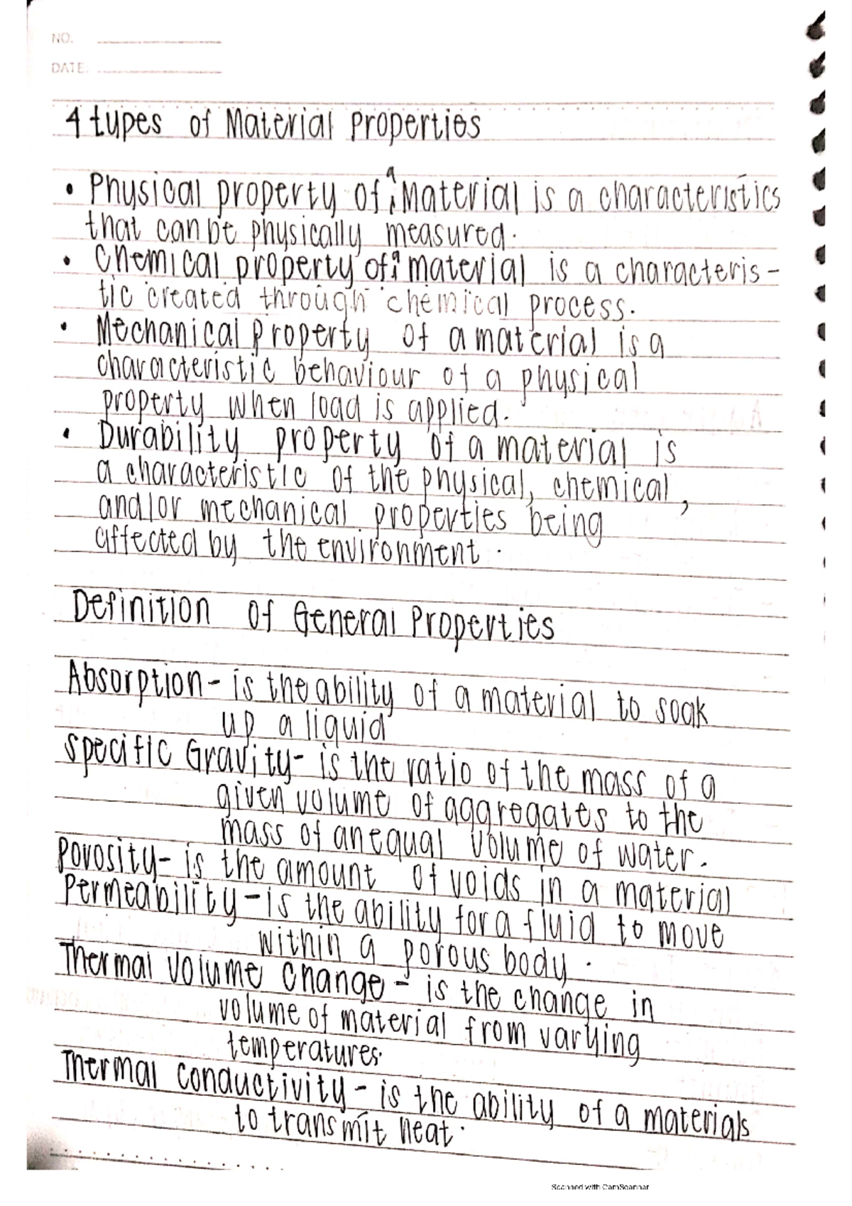MT 10 - This note is about construction materials and testing - Civil ...
