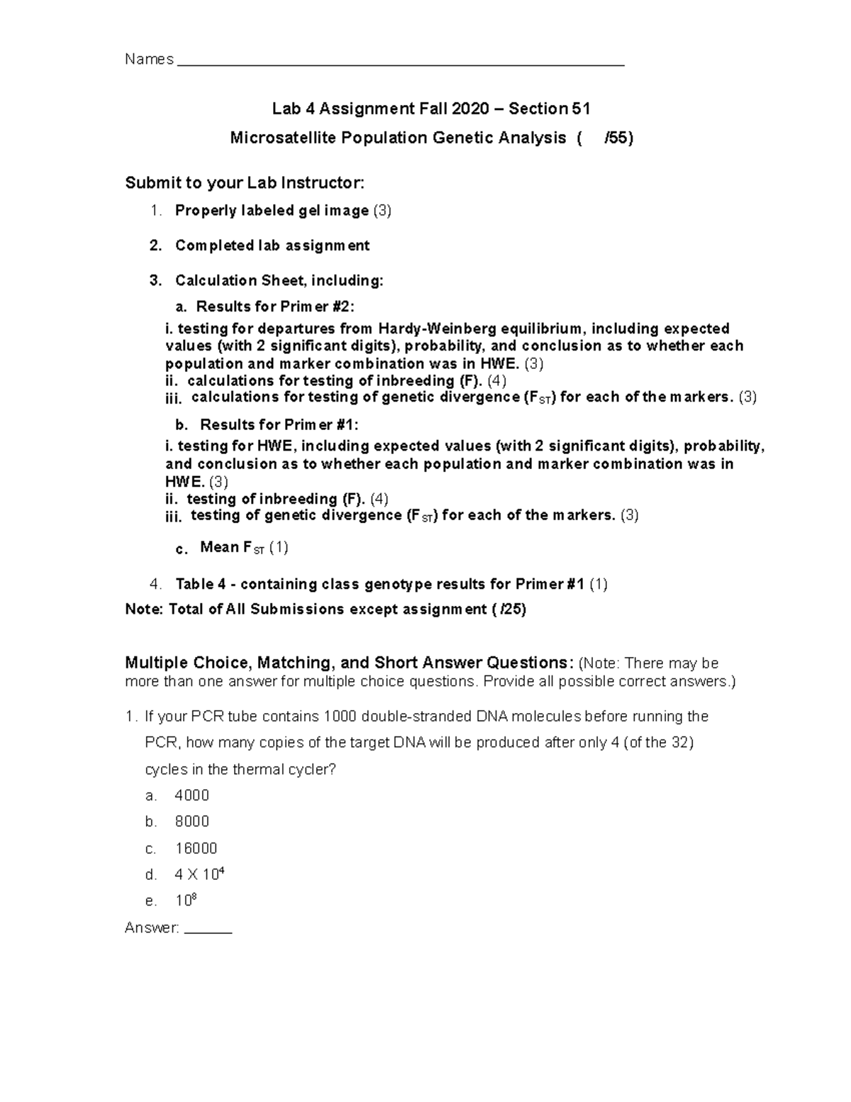 Lab4 F20 Section 51 fillable-converted - Names Lab 4 Assignment Fall ...