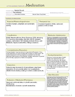 Epidemiological Calculations ATI Template - ACTIVE LEARNING TEMPLATES ...