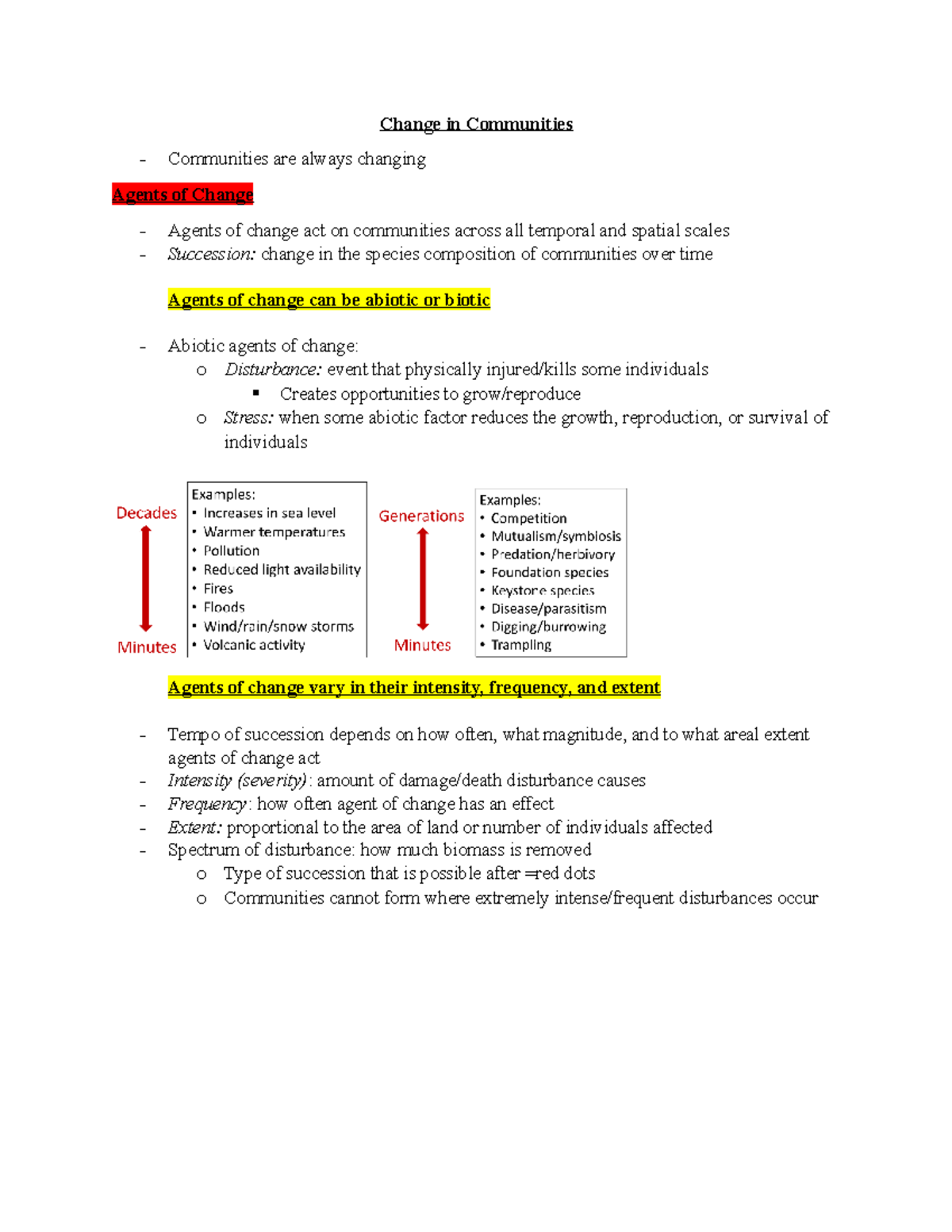 Change-in-Communities - Change in Communities Communities are always ...