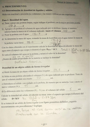 Manual De Laboratorio De Quimica Uasd Lab Química Básica Studocu