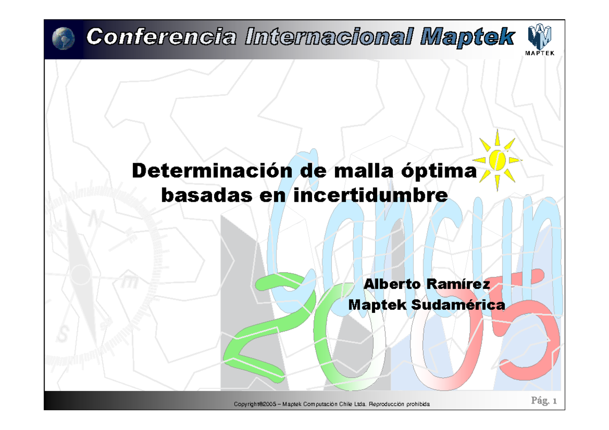 26 mallas sondajes AR - Información para el programa Vulcan, bajo el ...