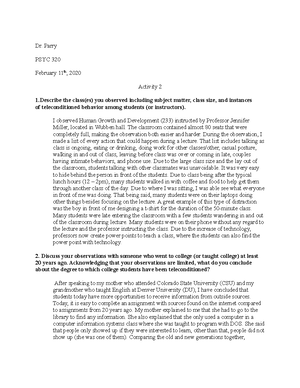 Student Activity 6 - Examining how other cultures conform to their host ...