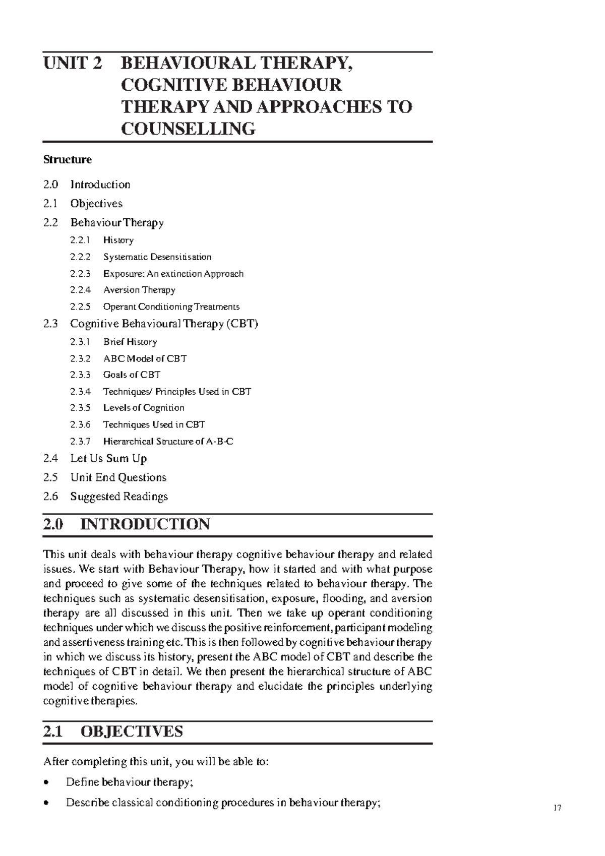 Unit-2 - ......... - Psychoanalysis, Psychodynamic and Psychotherapy ...