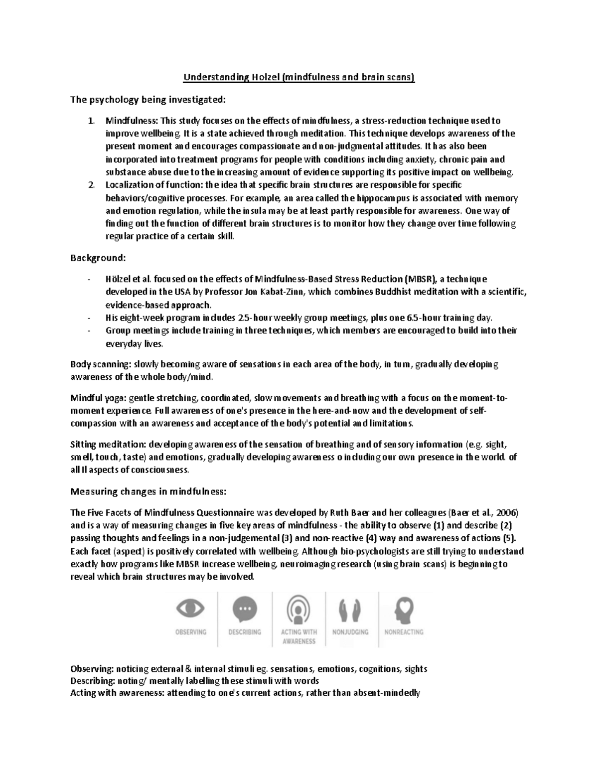 Understanding holzel - print - Understanding Holzel (mindfulness and ...