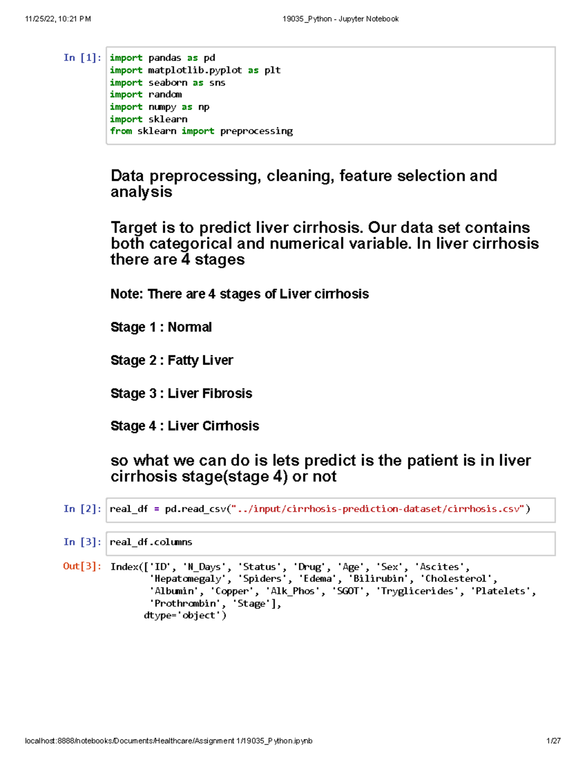19035 Python - harishchandar - In [1]: Data preprocessing, cleaning ...