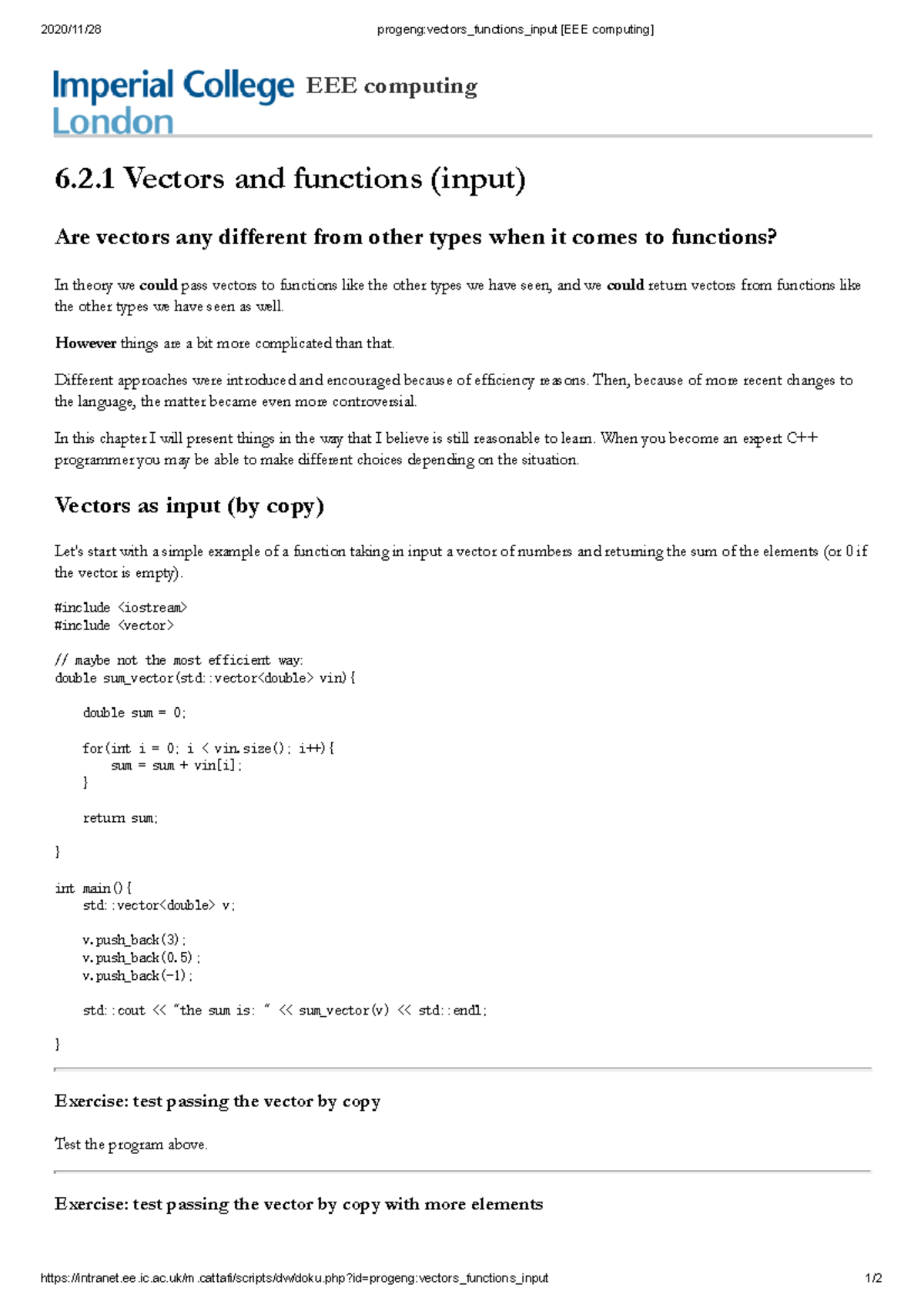 6 - programming - 2020/11/28 progeng:vectors_functions_input [EEE ...