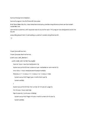 Lab Wall Painting - Code - /* Name of Assignment: Static Methods (Lab-7 ...