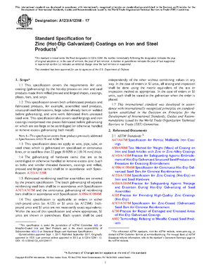 Astm A780 Repair Of Damaged And Uncoated Areas Of Hot Dip Galvanized ...