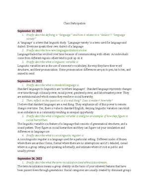 Chicanx Language Inquiry Project - CCS 220 Chicanx Language Inquiry ...