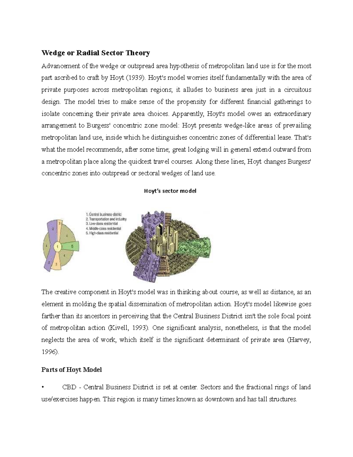 Wedge or Radial Sector Theory - Wedge or Radial Sector Theory ...