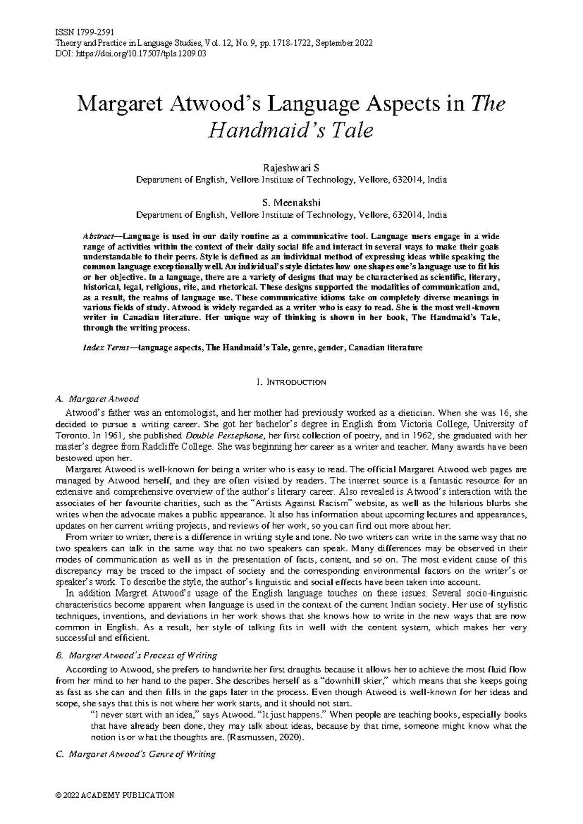 03 - Idk - Margaret Atwood’s Language Aspects in The Handmaid’s Tale ...