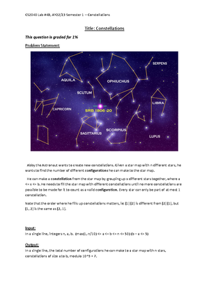 Hello - lab - Title: Hello Problem Statement: Welcome to CS2040! Here’s ...