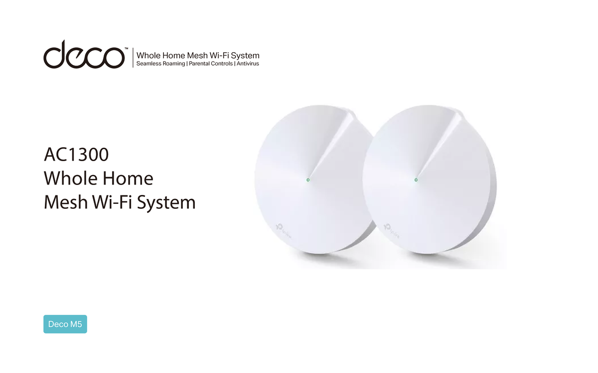 DECO-M5-2 - info de varios - Whole Home Mesh Wi-Fi System ...