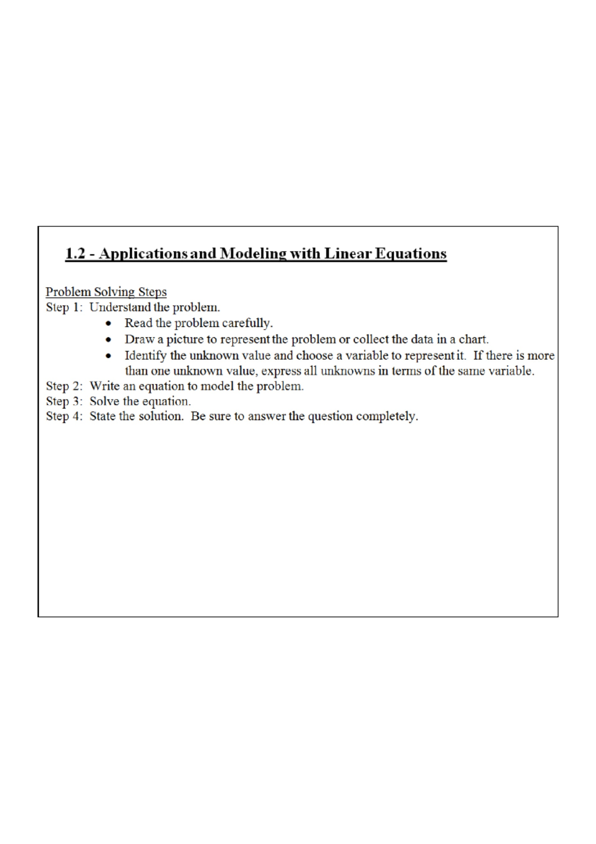 1100 Section 1 2 sp18 - math notes - math3324 - Studocu