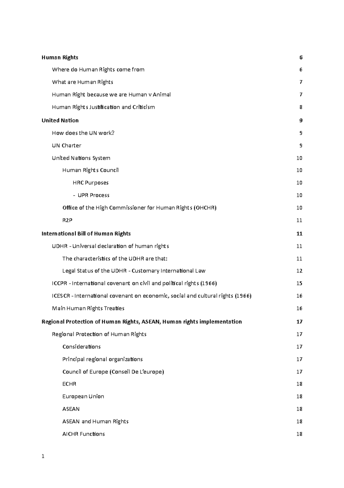 International Human Rights Law - Monitoring, implementing, and ...