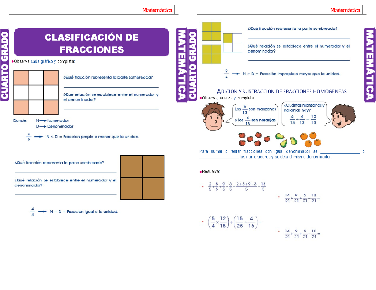 18 S 4D MAT - adsad - Matemática Observa cada gráfico y completa ...