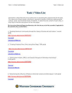Titalia Orientation task - Orientation Task Template Orientation Task Template Titalia Ellison ...