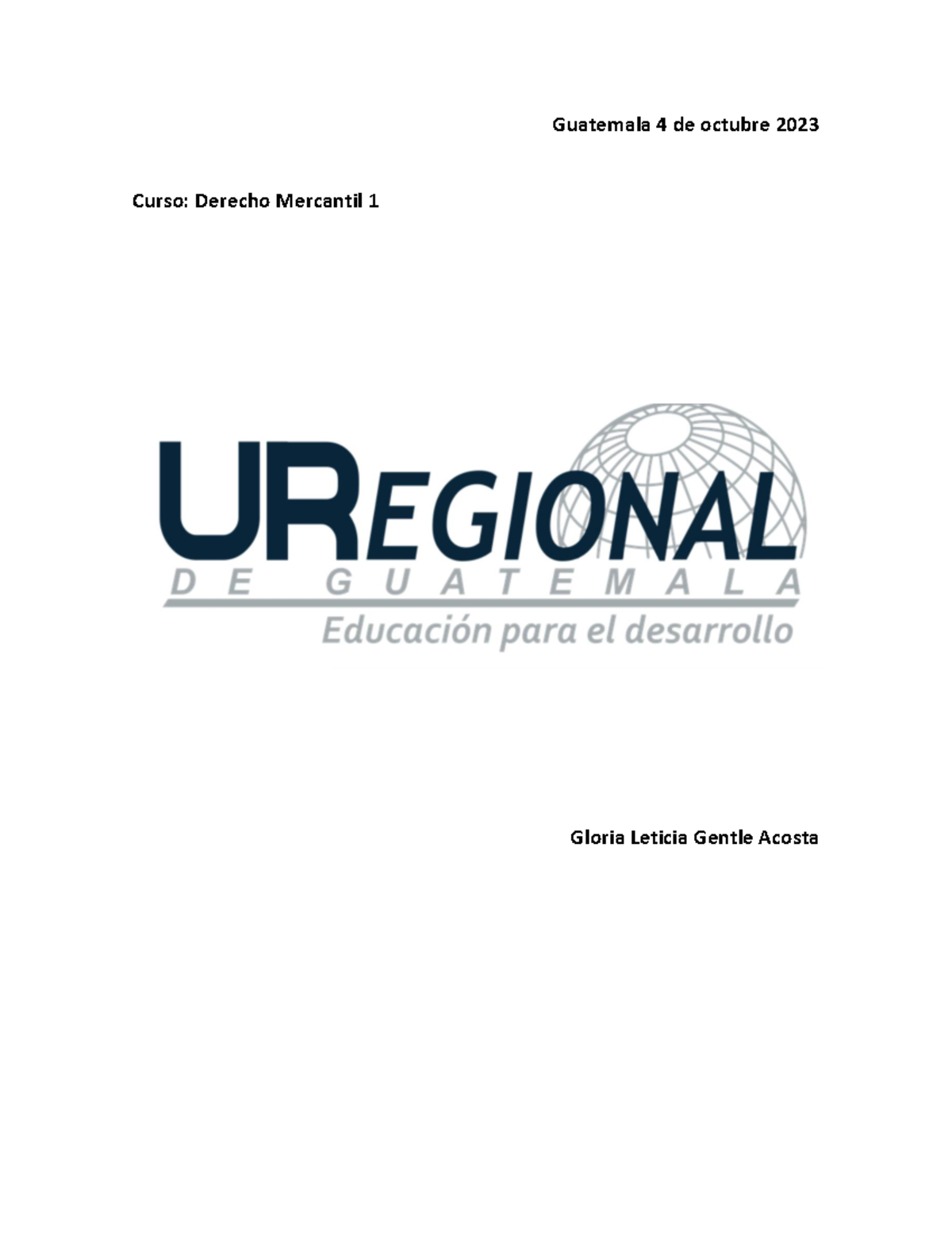MAPA+ Conceptual+ Mercantil+1 - Guatemala 4 de octubre 2023 Curso ...