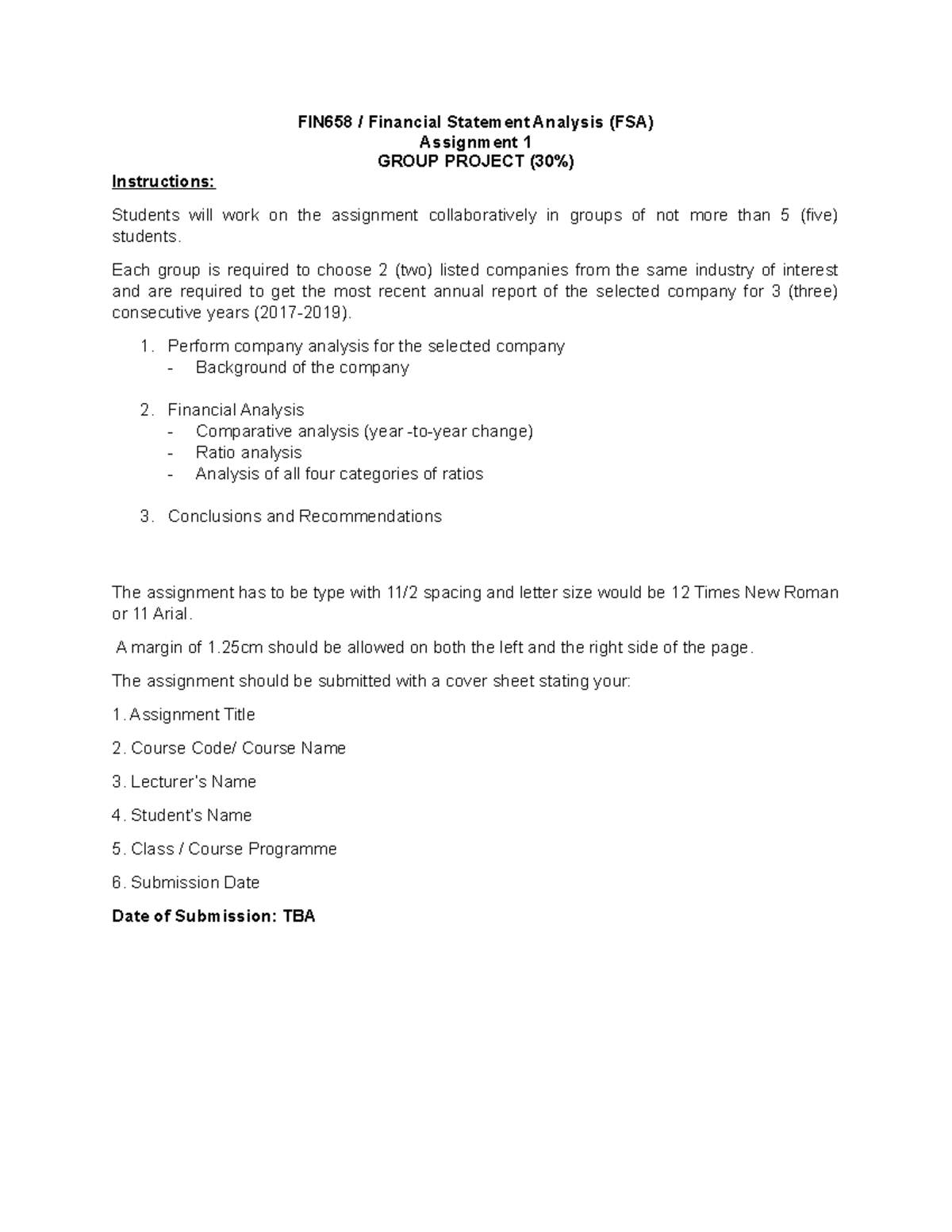 Group assignment 30% Nov 2021 - Business Analytics - UiTM - Studocu