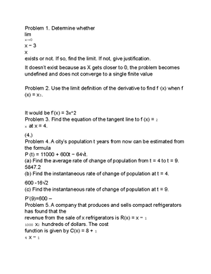 Math 120 section 5.4 notes - (J MATH 120 5 Indefinite Integrals and the ...