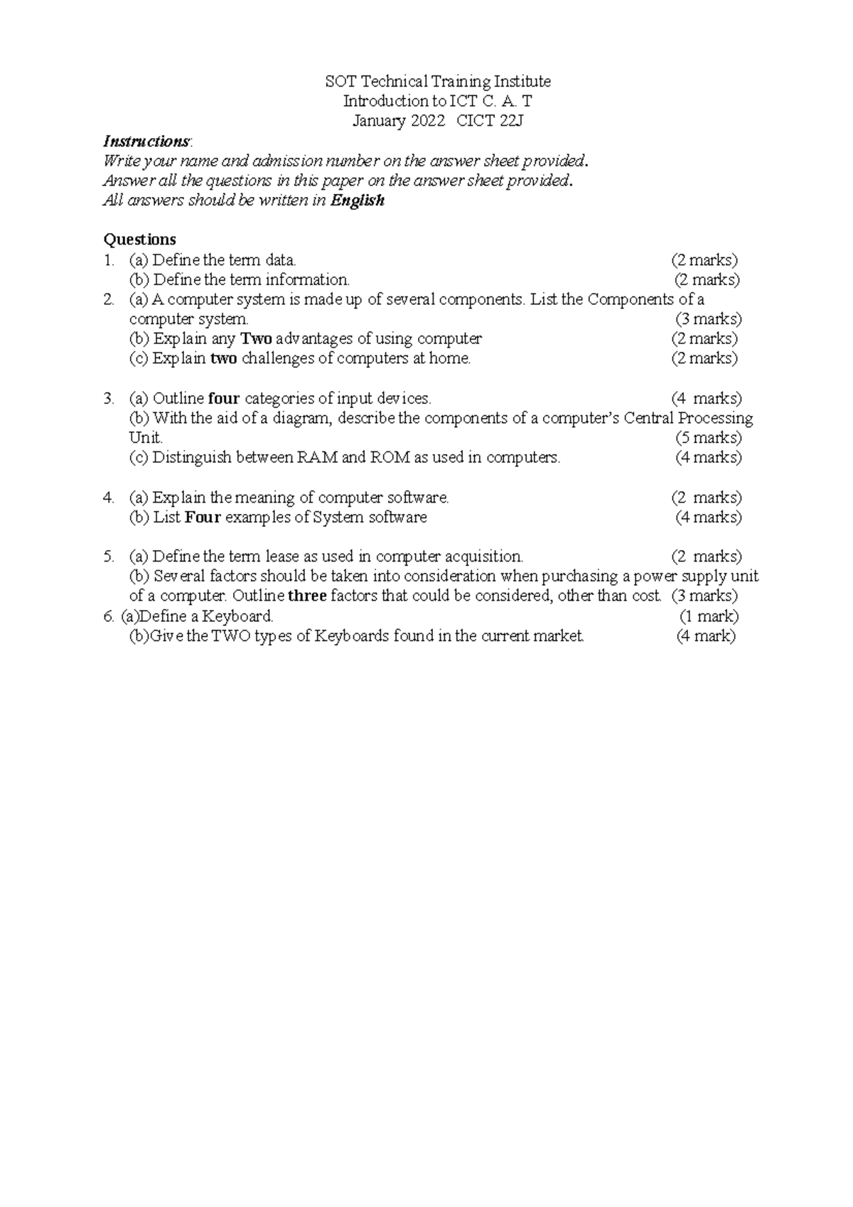 computer appliction 1 computer appliction 1computer appliction 1 - SOT ...