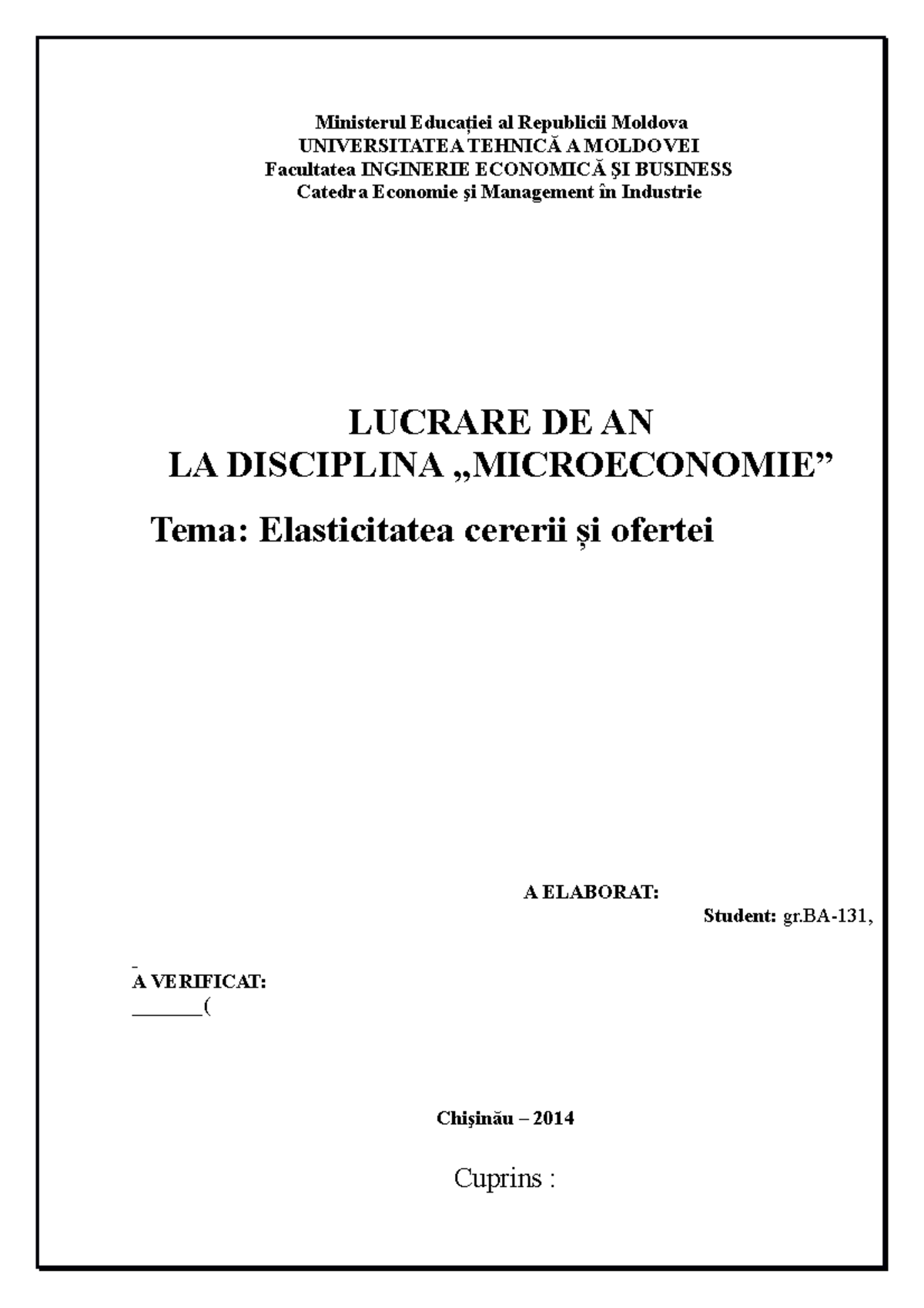 Elasticitatea-cererii-si-ofertei Micro Elasticitatea cererii si ofertei ...