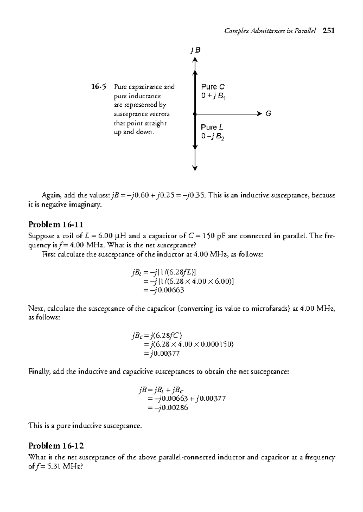 Electricity and Electronics 28 - Again, add the values: jB = −j0 + j0 ...